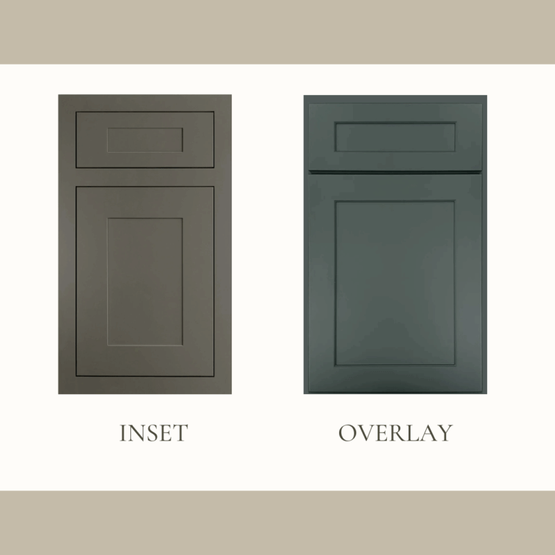 Comparing Inset vs. Overlay Cabinets - Agile Cabinetry